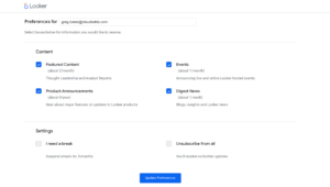 Email Marketing: How to Design a Great Preference Center - CloudKettle