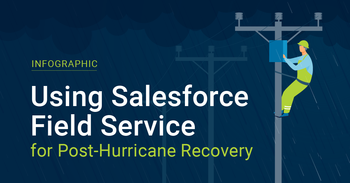 Infographic: Field Service for Hurricane Response - CloudKettle