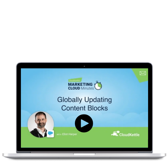 Globally Updating Content Blocks - CloudKettle