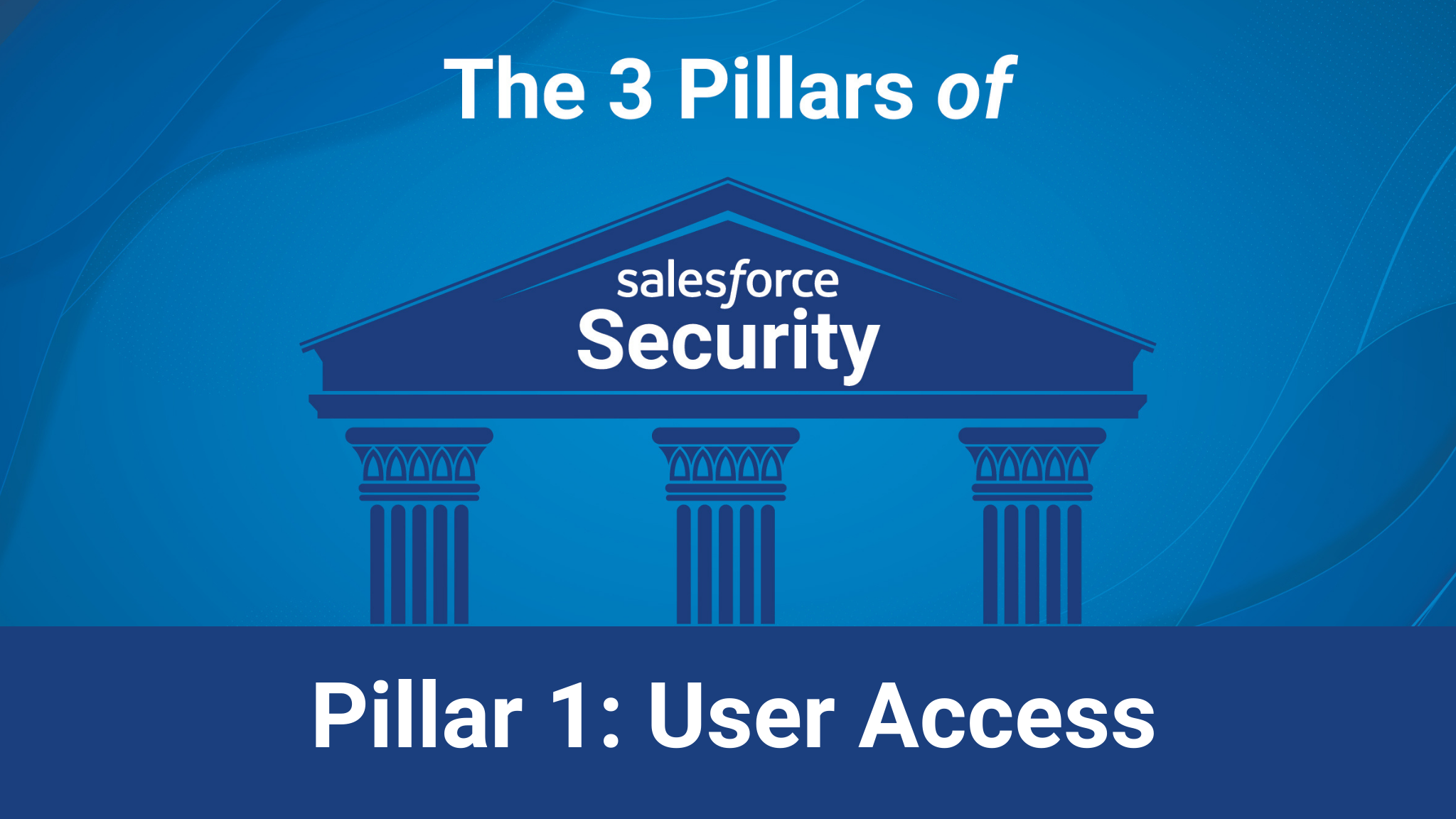 Salesforce Security Pillar 1 User Access Cloudkettle